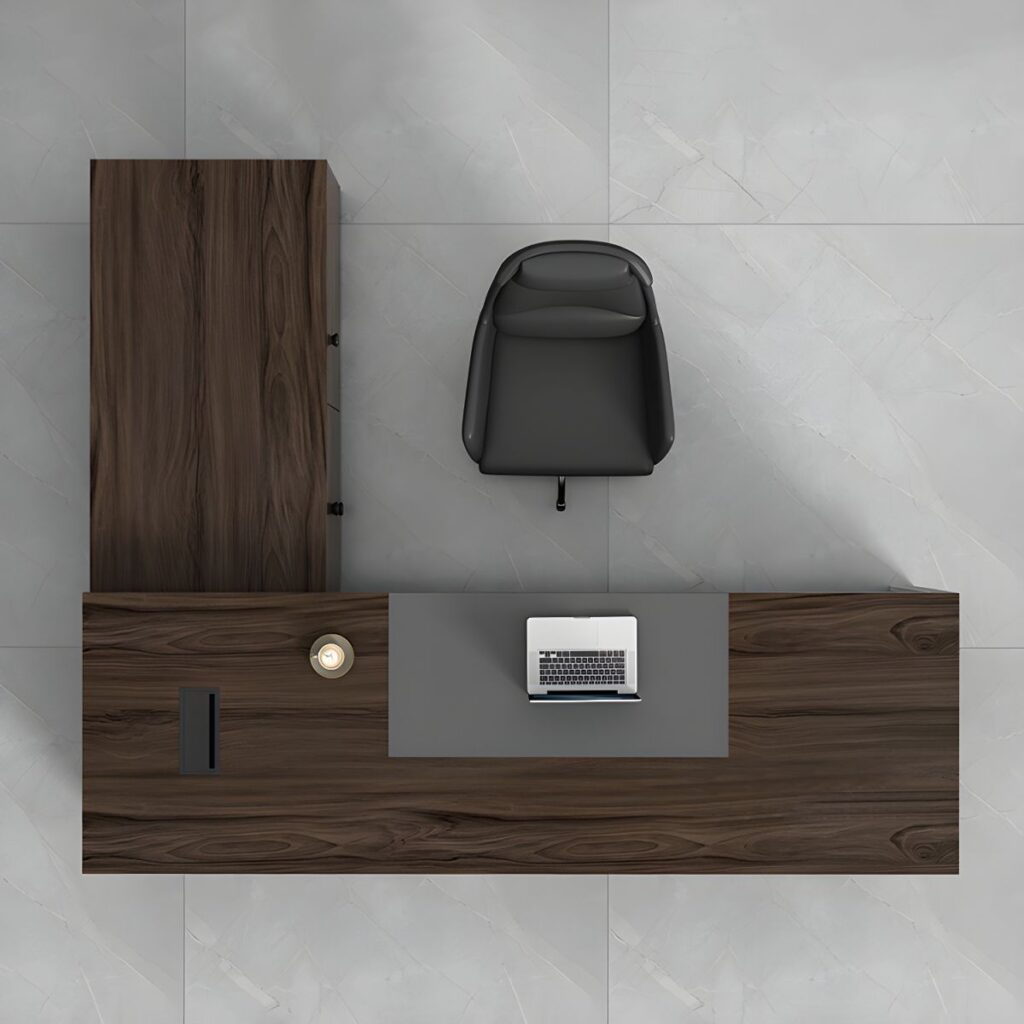 L-shaped Executive Office Table - Taccio -Furniture Shop in Kenya